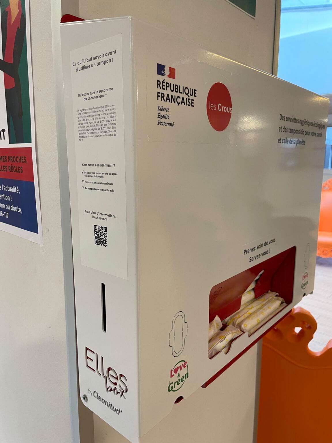 Elles box protection hygiénique établissement scolaire - Cleanitud